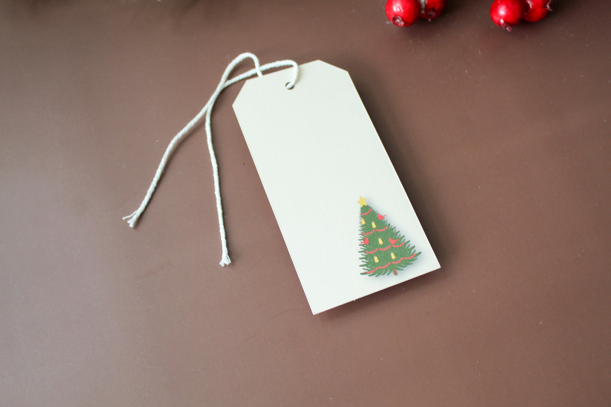 Cardinal Red Bird Christmas Tree Holiday Gift Tags – Birdie Mae Designs