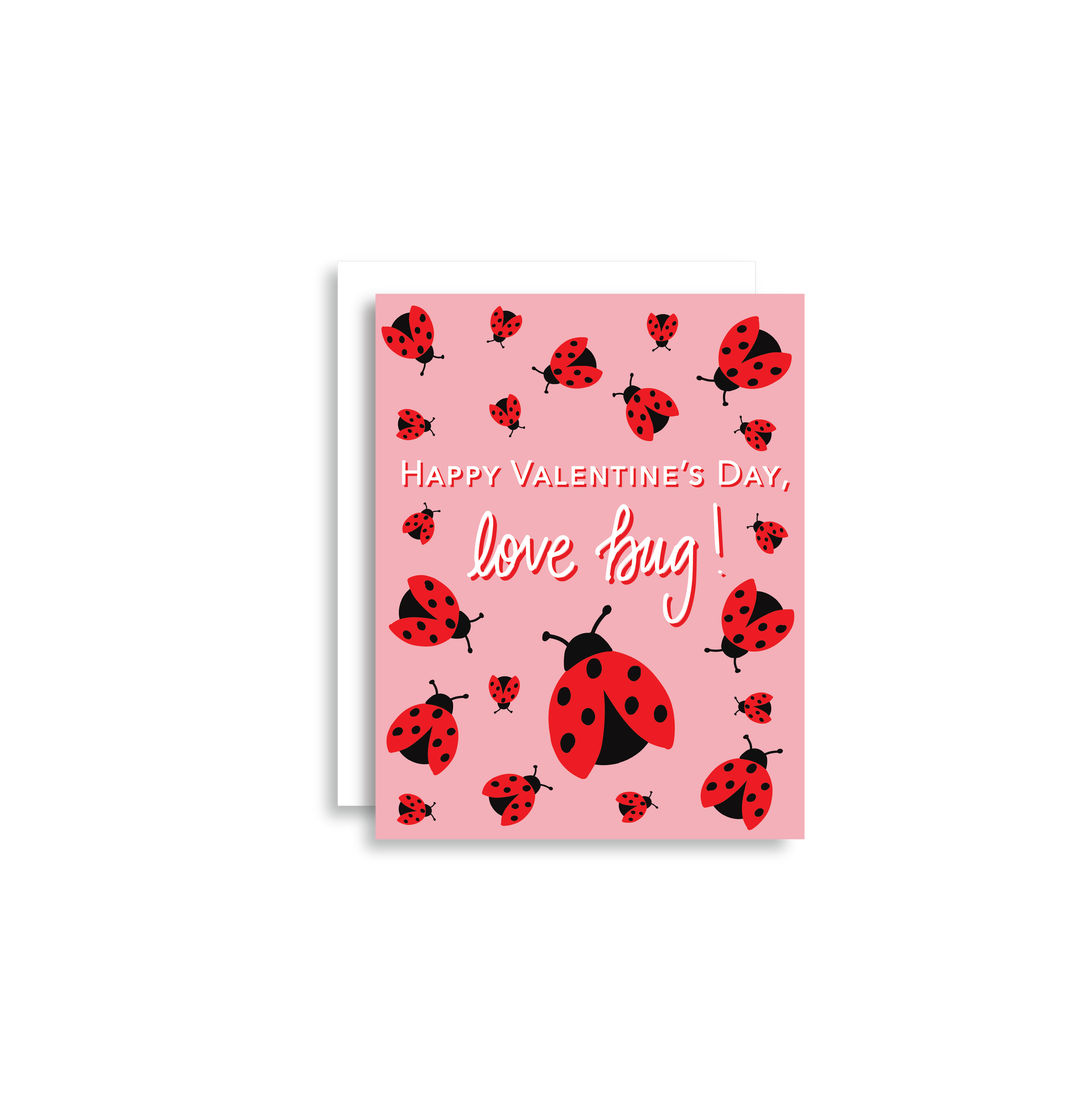 Happy Valentine's Day, Love Bug! Greeting Card – Birdie Mae Designs